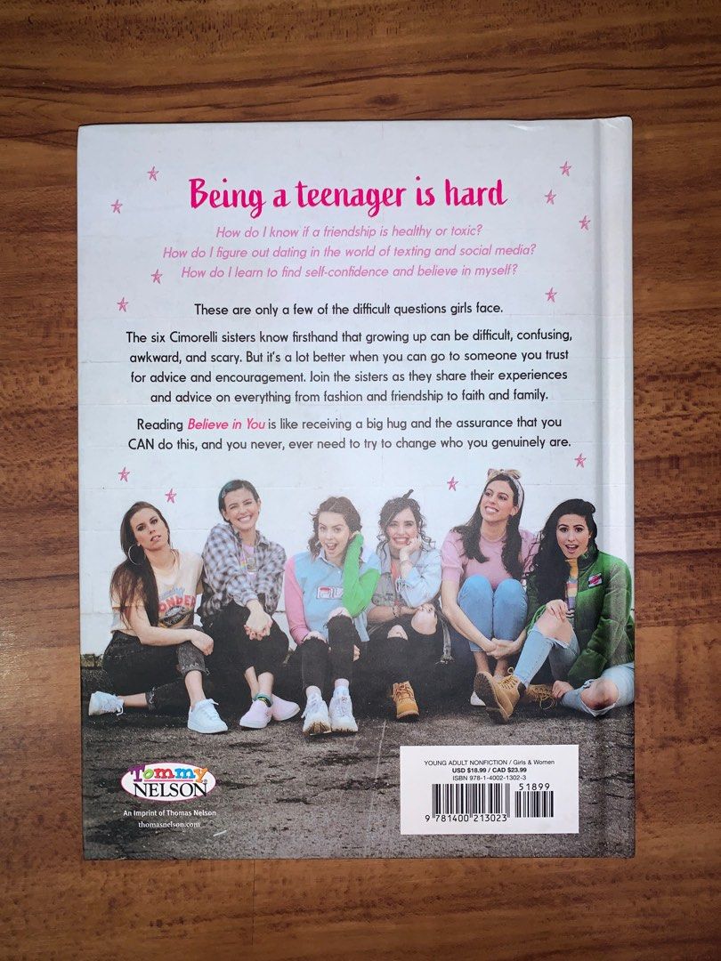 WITH AUTOGRAPHS!!! [The Cimorelli Sisters] Believe in You: Big Sister ...
