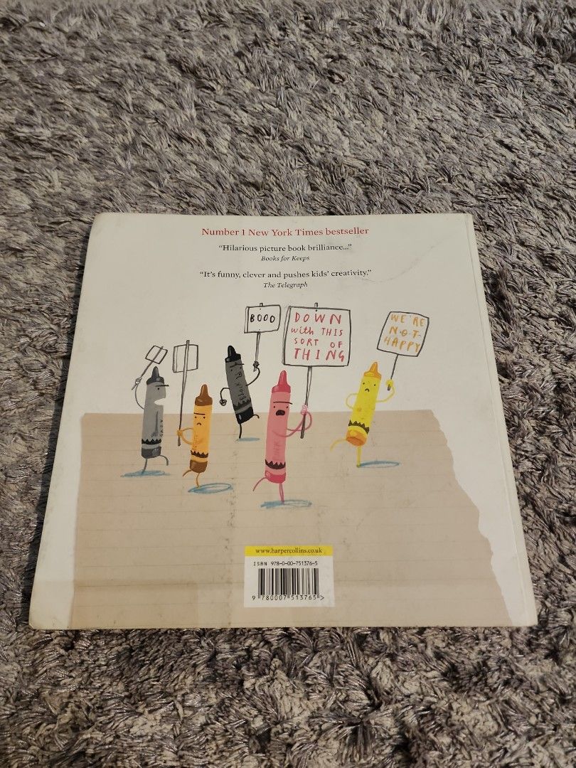 The day the crayons quit, Hobbies & Toys, Books & Magazines, Children's ...