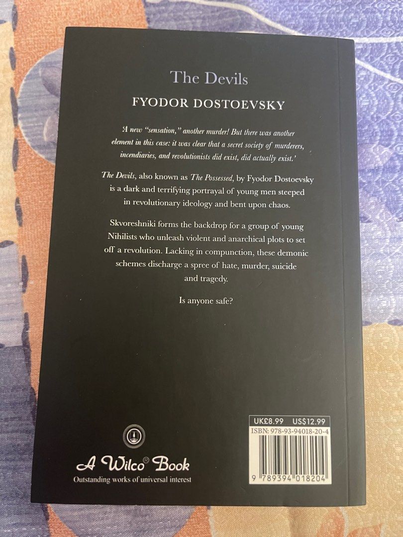 The Devils Fyodor Dostoevsky, Hobbies & Toys, Books & Magazines ...