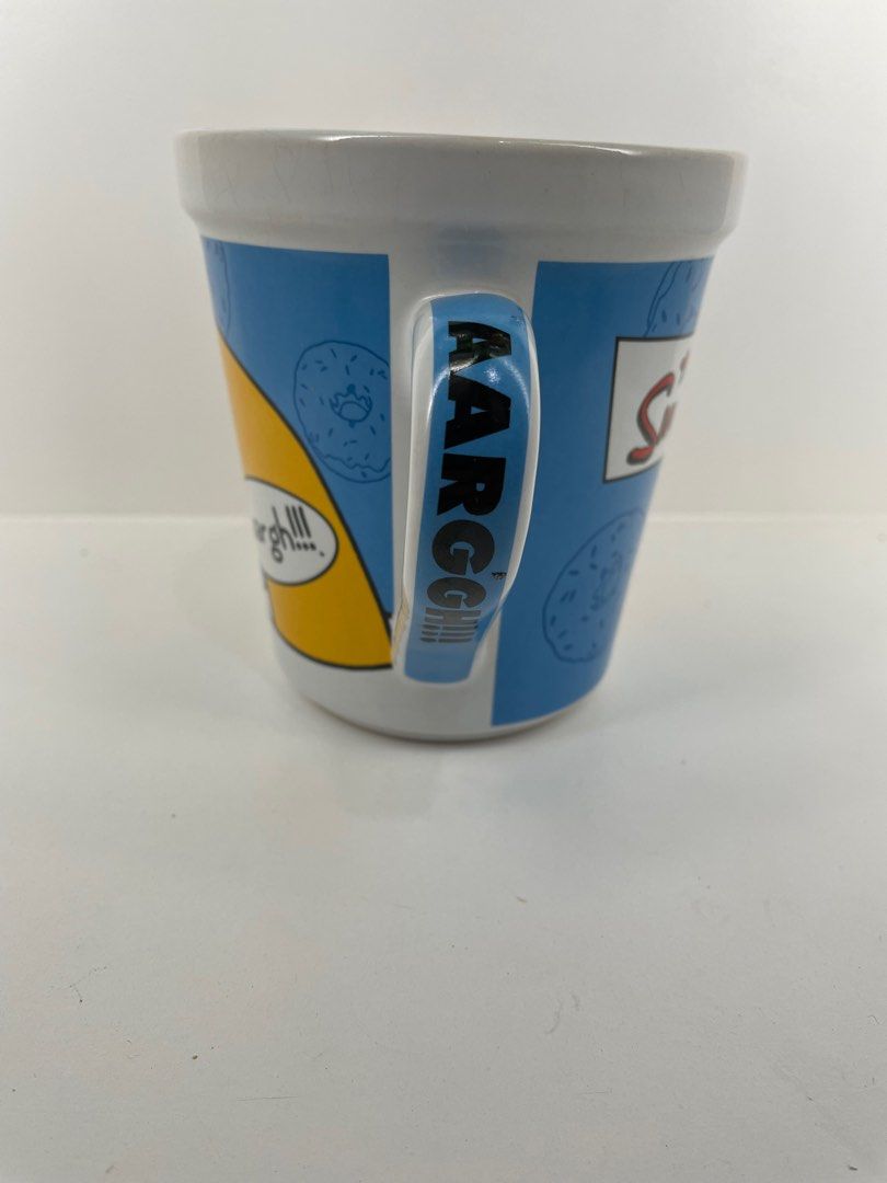 The Simpsons Homer 2001 porcelain mug ( please read description ...