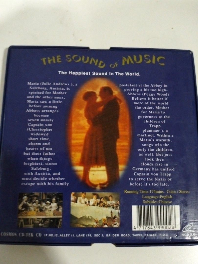 The Sound of Music (VCD limited edition), Hobbies & Toys, Music & Media ...