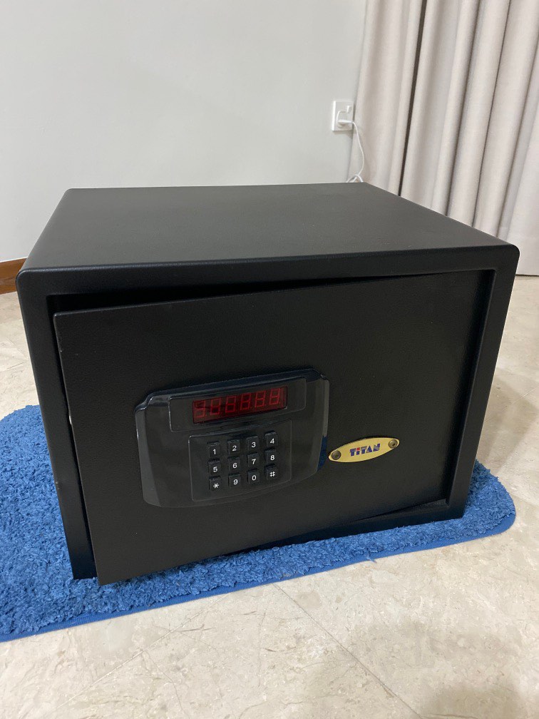Titan safe box, Furniture & Home Living, Security & Locks, Safe on Carousell