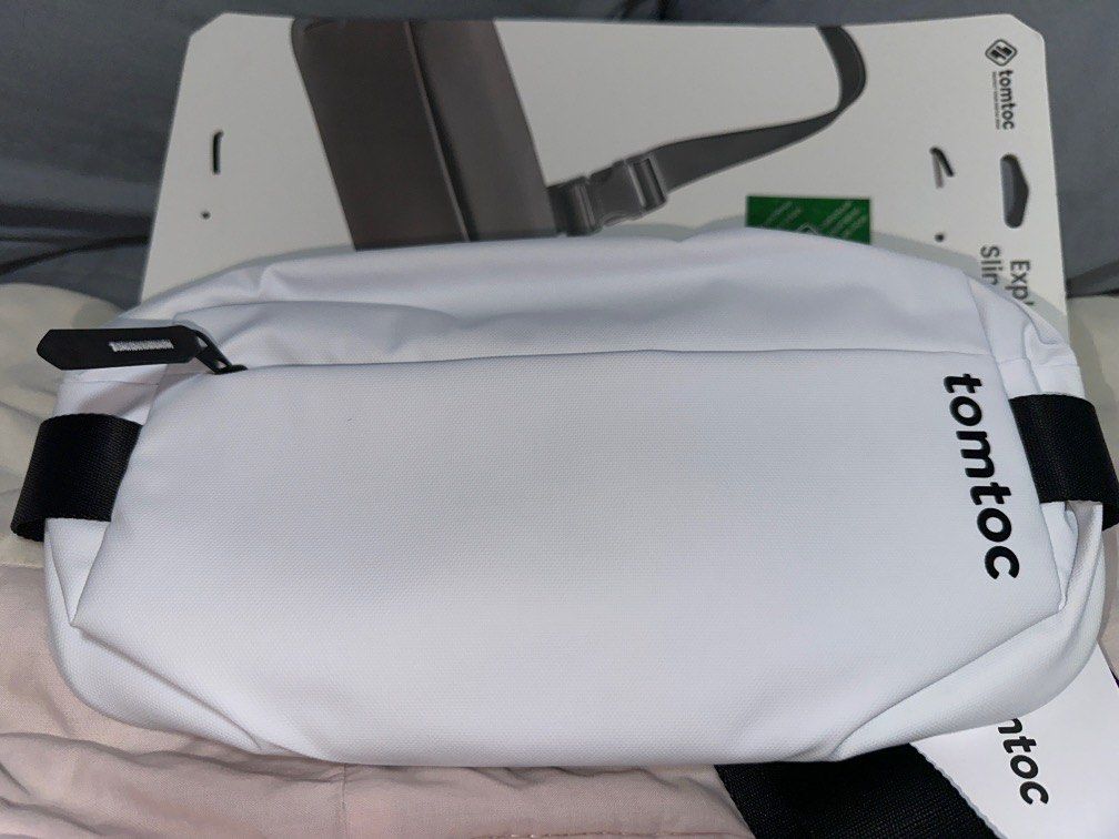 Tomtoc EDC Sling Bag (White), Mobile Phones & Gadgets, Mobile & Gadget Accessories, Cases ...