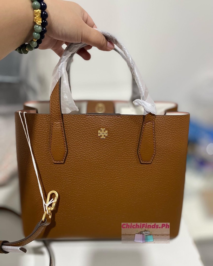 Tory Burch Blake Small Tote in Cortado / Pink Moon, Women's Fashion ...