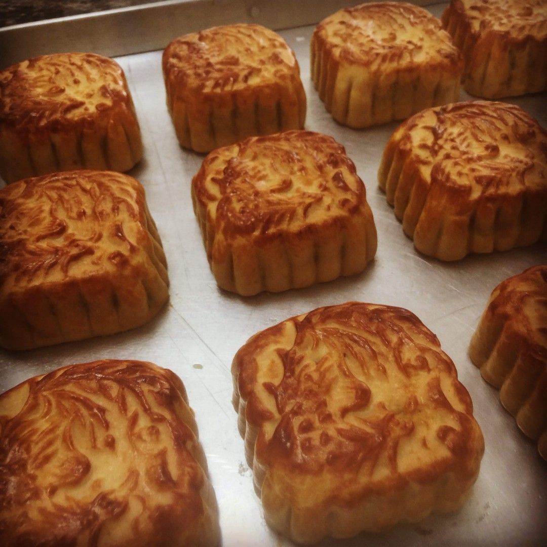 Traditional Baked Mooncakes, Food & Drinks, Homemade Bakes on Carousell