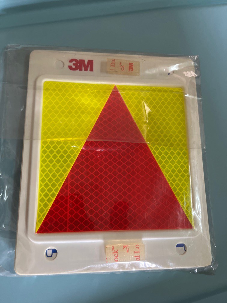 Triangle plates, Car Accessories, Car Plates on Carousell