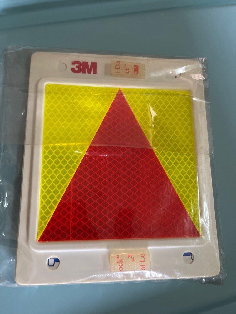 Triangle plates, Car Accessories, Car Plates on Carousell