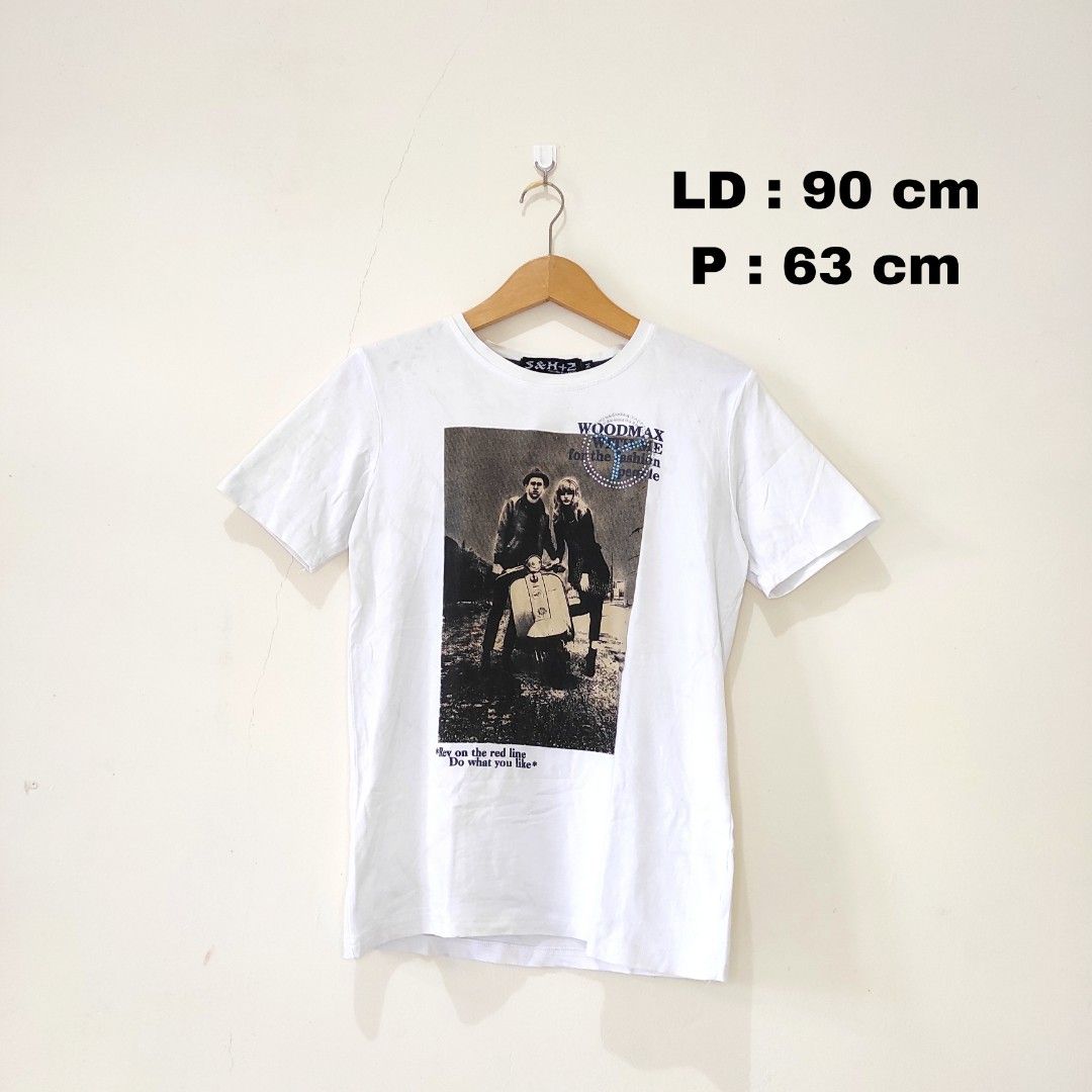 Tshirt Putih Sablon, Fesyen Pria, Pakaian , Atasan di Carousell Tshirt Putih Sablon, Fesyen Pria, Pakaian , Atasan di Carousell