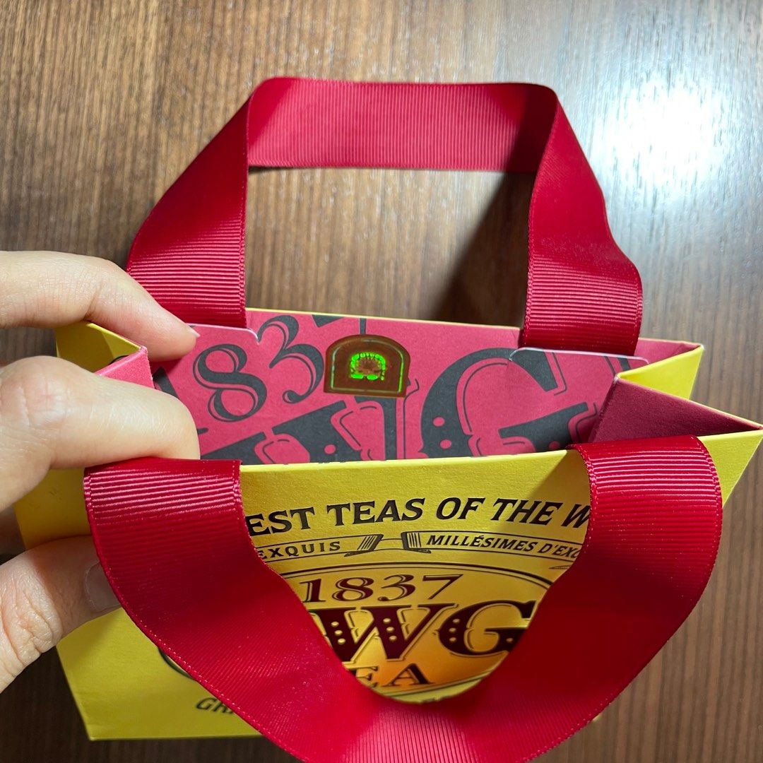 TWG paperbag mini, Women's Fashion, Bags & Wallets, Tote Bags on Carousell