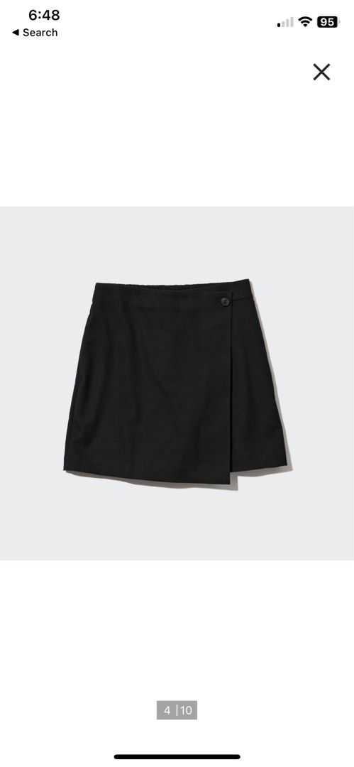 Uniqlo smart skort, Women's Fashion, Bottoms, Skirts on Carousell