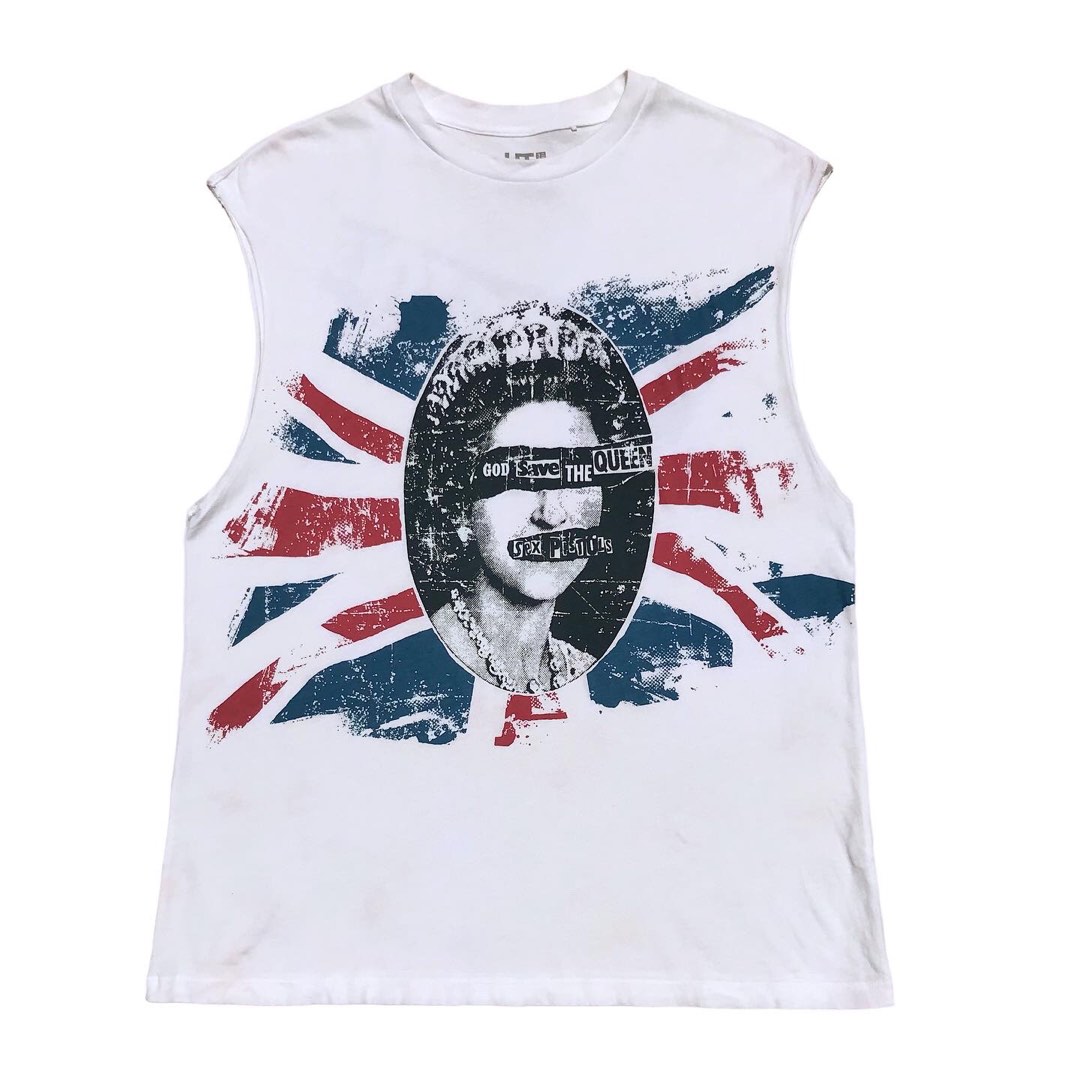 Uniqlo X Sex Pistols Tank Top On Carousell
