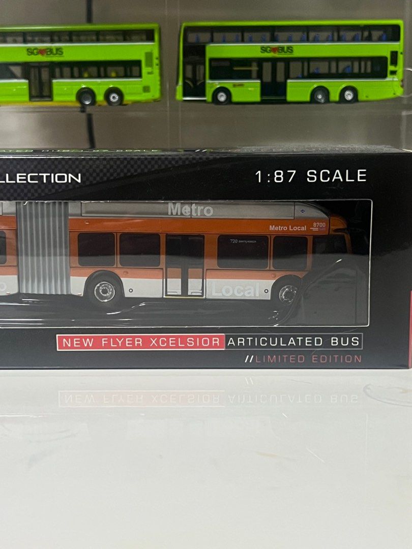 US Bus: LA Metro New Flyer Xcelsior Articulated Bus, Hobbies & Toys ...
