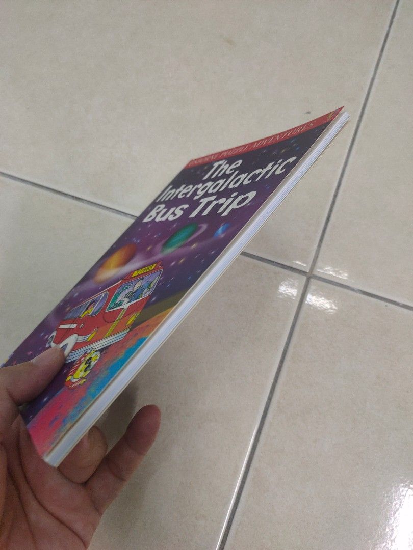 [Usborne Puzzle Adventures] The Intergalactic Bus Trip by Martin Oliver ...