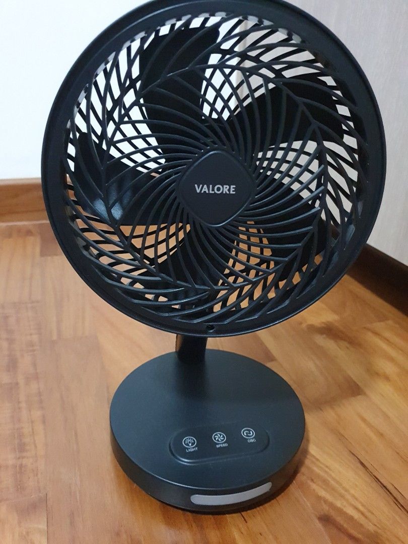 Valore Oscillating Desktop Fan, TV & Home Appliances, Other Home ...