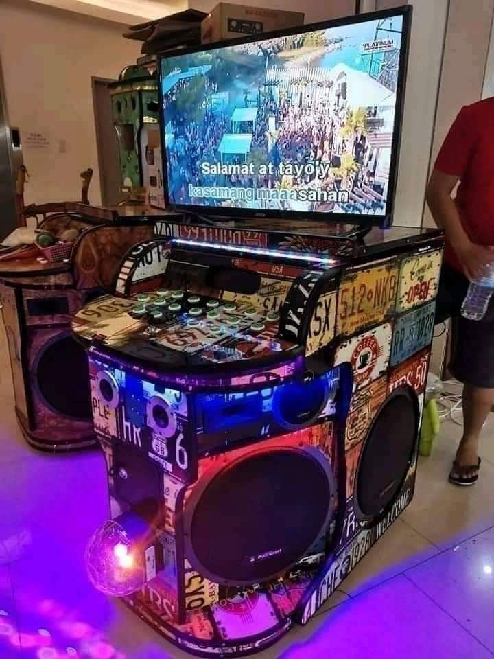 Videoke set Pang business, TV & Home Appliances, TV & Entertainment ...