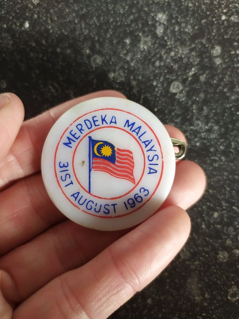 Vintage 1963 Merdeka Malaysia Badge, Hobbies & Toys, Collectibles ...