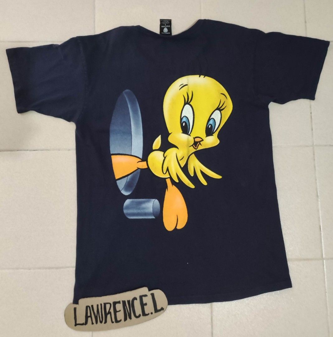 Vintage 1998Warner bros Tweety bird...450!, Men's Fashion, Tops & Sets ...