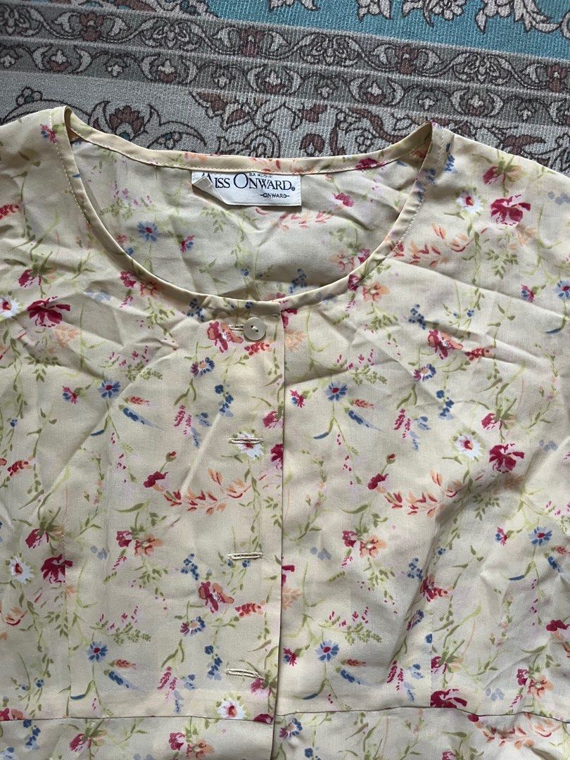 Vintage English style Dress, Women's Fashion, Dresses & Sets, Dresses ...