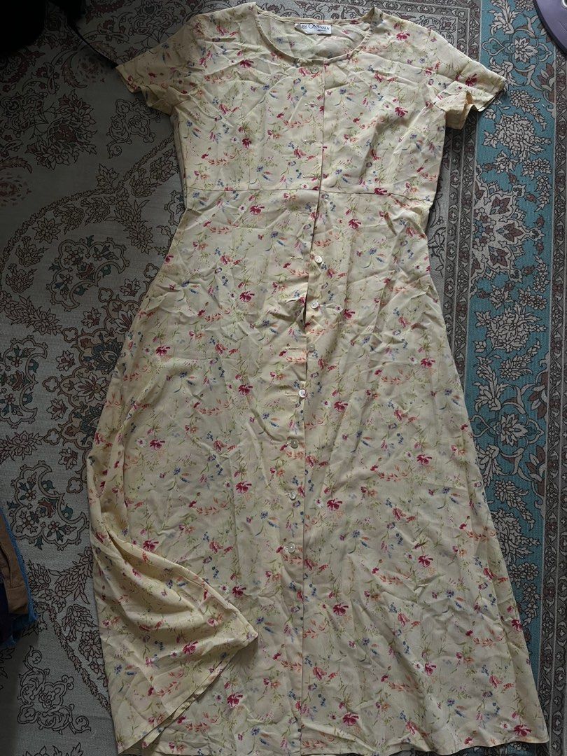 Vintage English style Dress, Women's Fashion, Dresses & Sets, Dresses ...