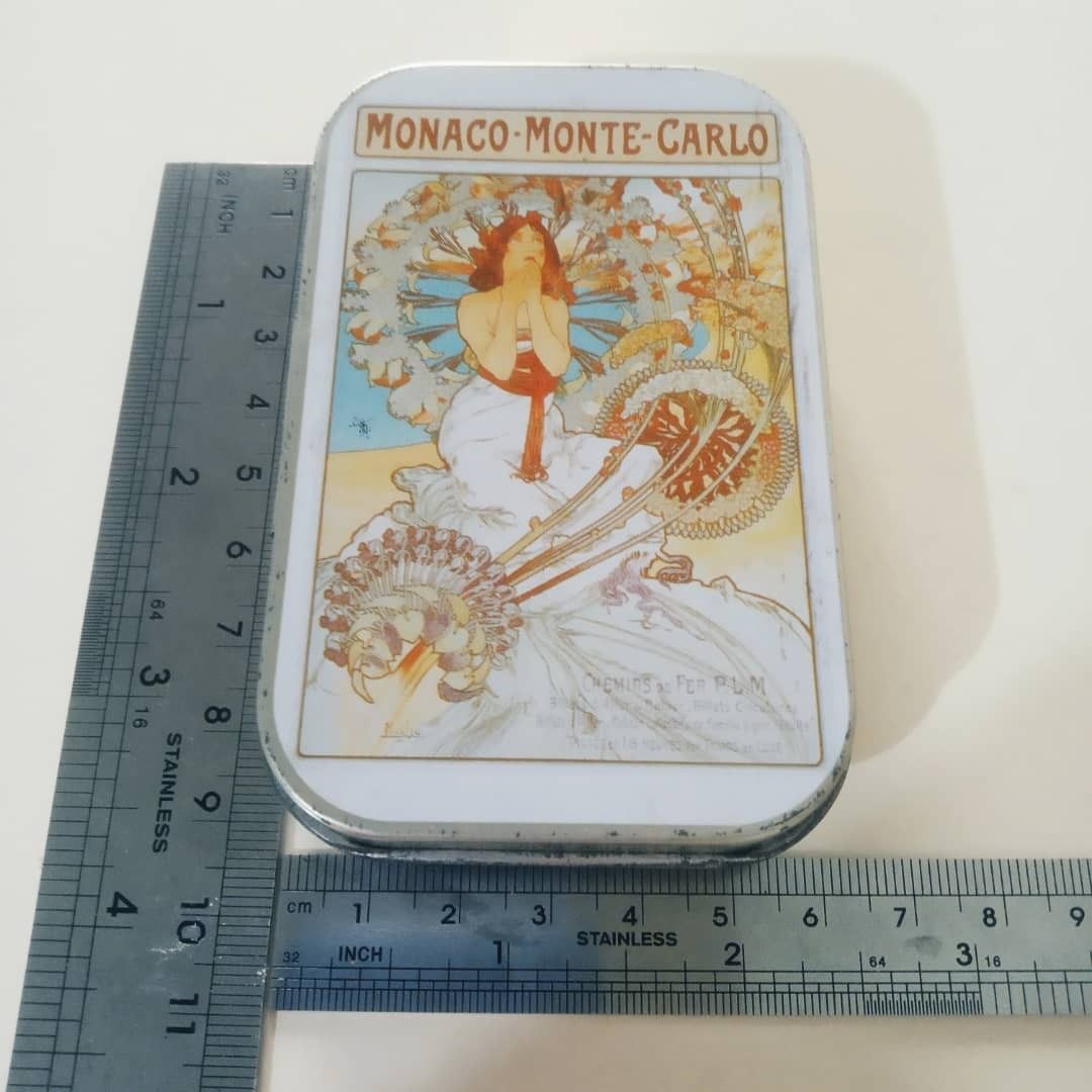 Vintage French Candy Tin, Antik, Pajangan di Carousell