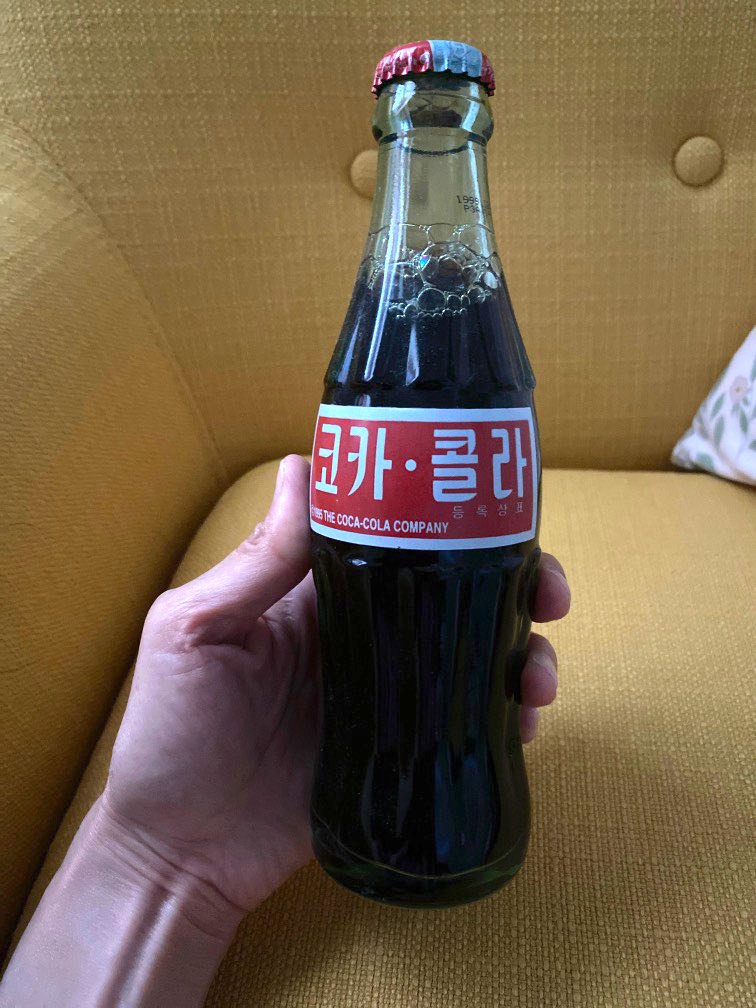 Vintage Korea Coca Cola (glass bottle), Hobbies & Toys, Memorabilia ...