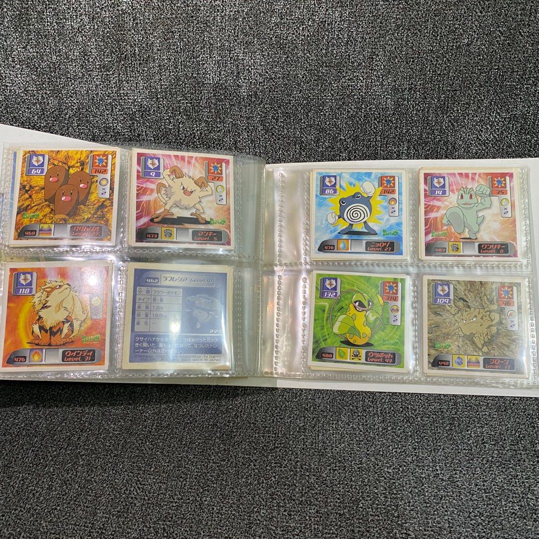 Vintage Pokémon Amada sticker set, Hobbies & Toys, Collectibles ...