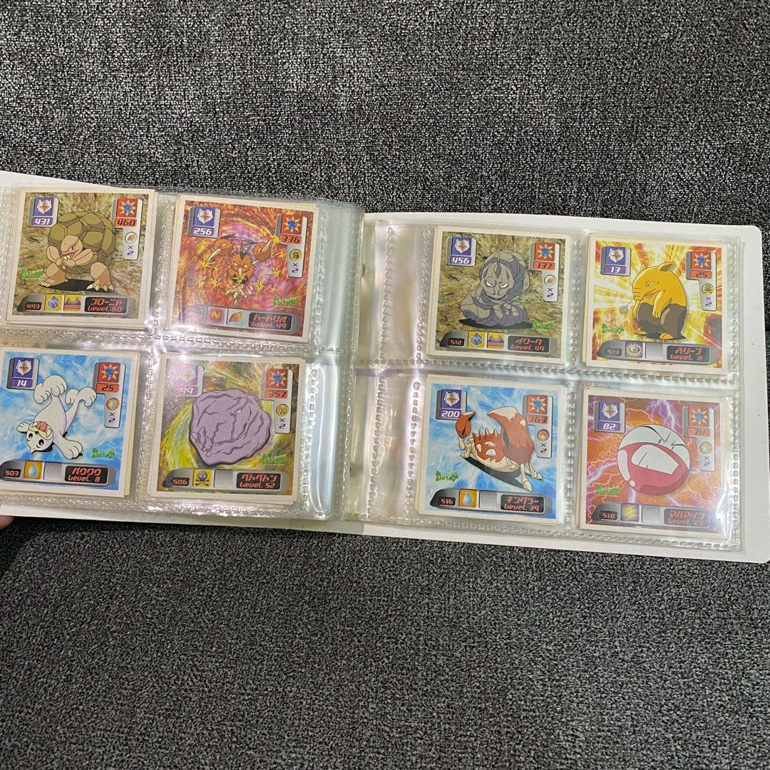 Vintage Pokémon Amada sticker set, Hobbies & Toys, Collectibles ...