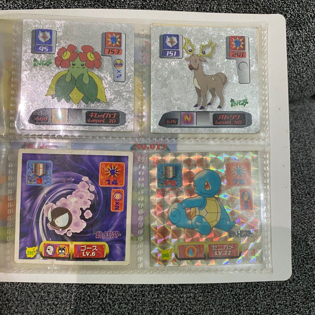 Vintage Pokémon Amada sticker set, Hobbies & Toys, Collectibles ...