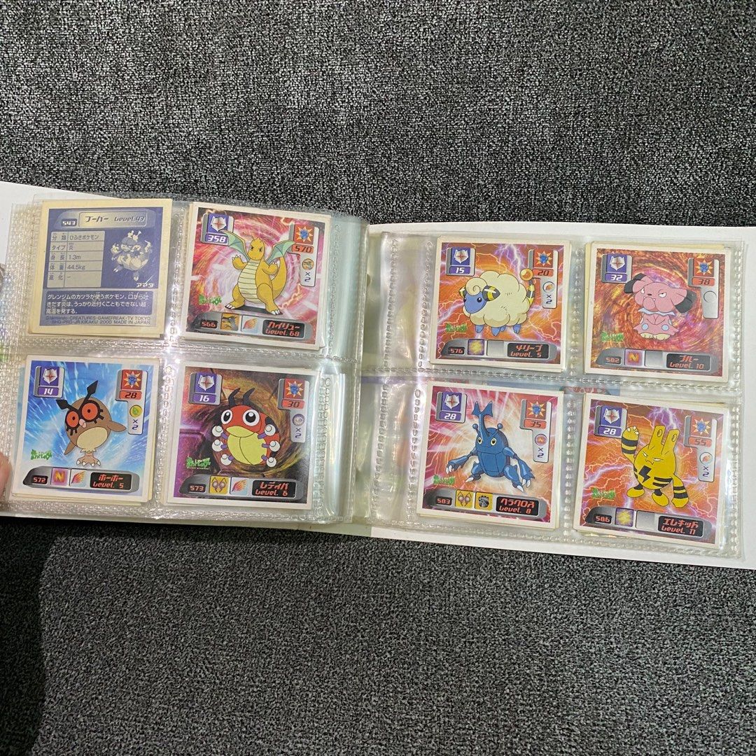 Vintage Pokémon Amada sticker set, Hobbies & Toys, Collectibles ...