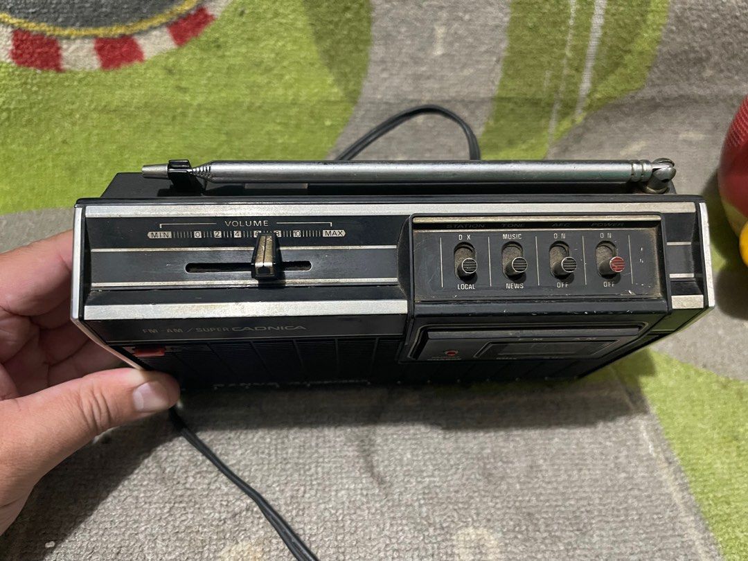Vintage Sanyo transworld radio super cadnica 10 transistor made in ...