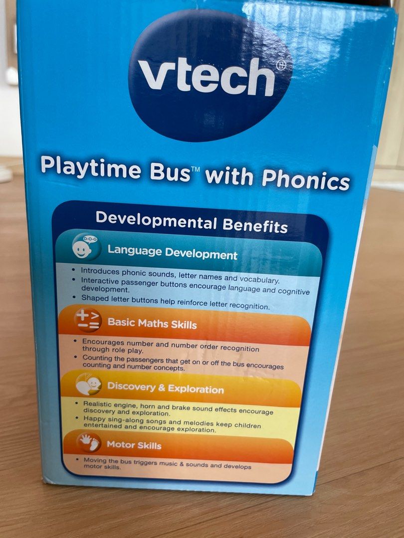VTech Bus (comes in box), Babies & Kids, Infant Playtime on Carousell