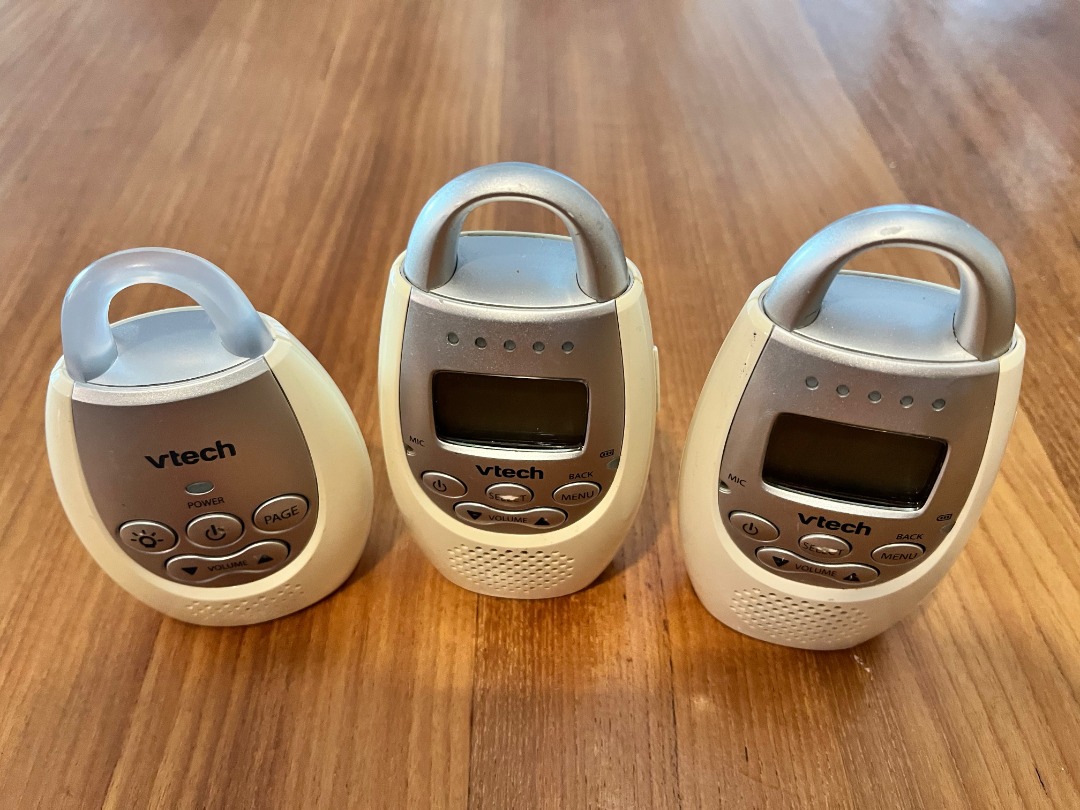 VTech DM221-2 audio only baby monitor with two parent units, but ...