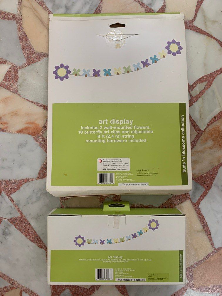 2 Sets of Wall Mounted String Art Display, Hobbies & Toys, Stationery ...