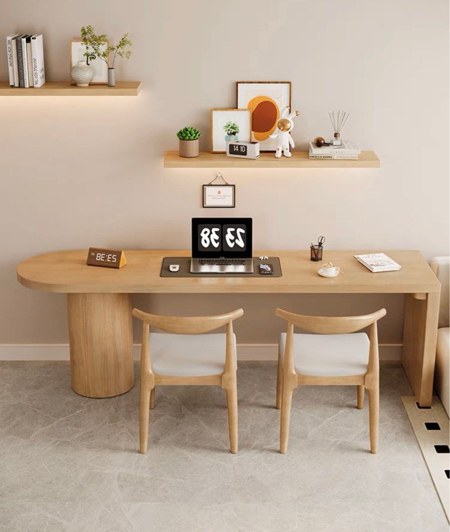 WELLY Modern Office Work Desk, Furniture & Home Living, Furniture ...