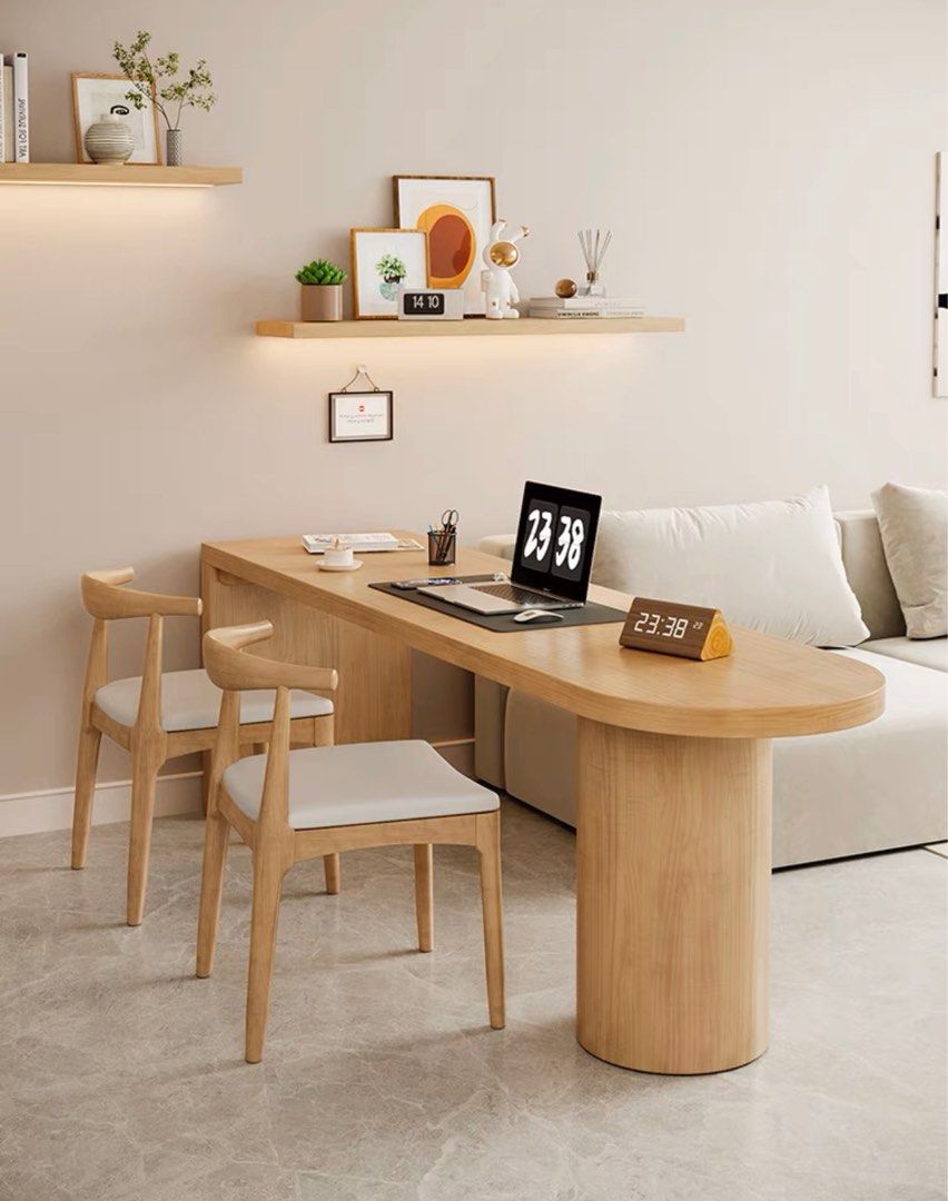 WELLY Modern Office Work Desk, Furniture & Home Living, Furniture ...