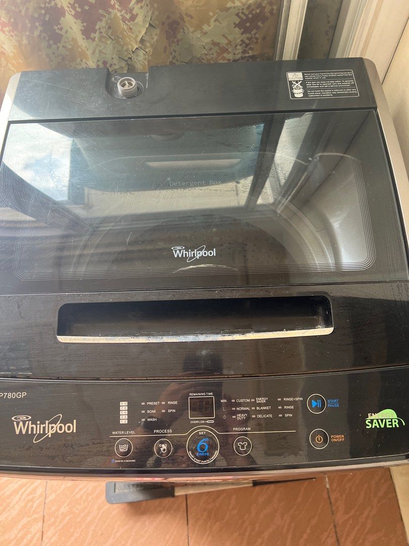 Whirlpool washing machine, TV & Home Appliances, Washing Machines and ...