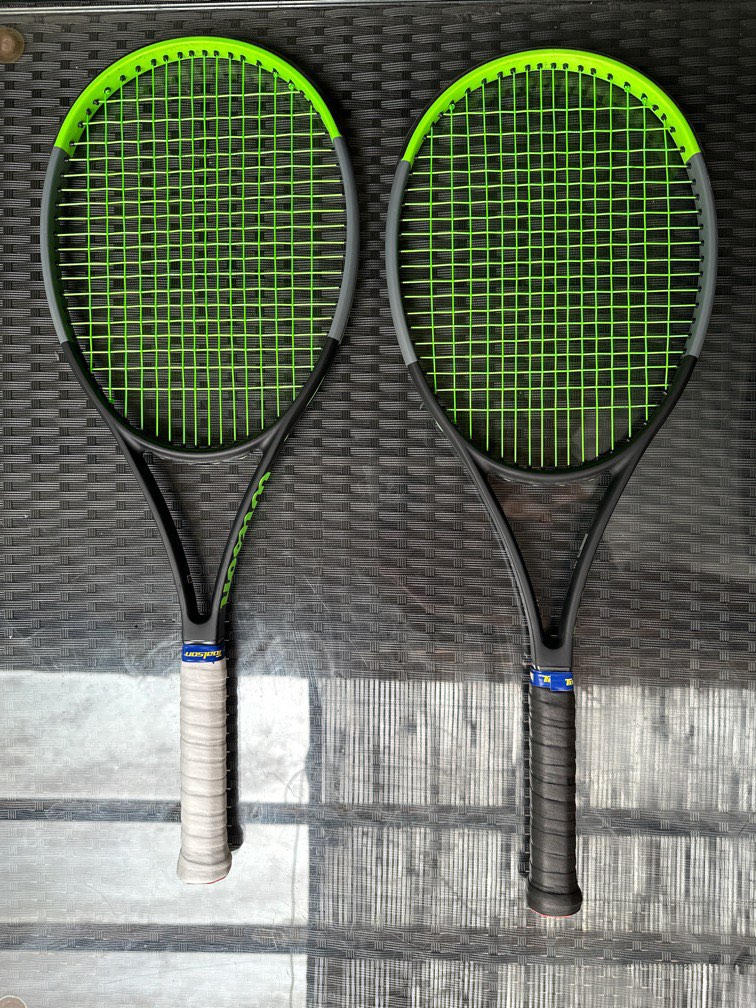 Wilson Blade v7.0 tennis racket L2, Sports Equipment, Sports & Games ...