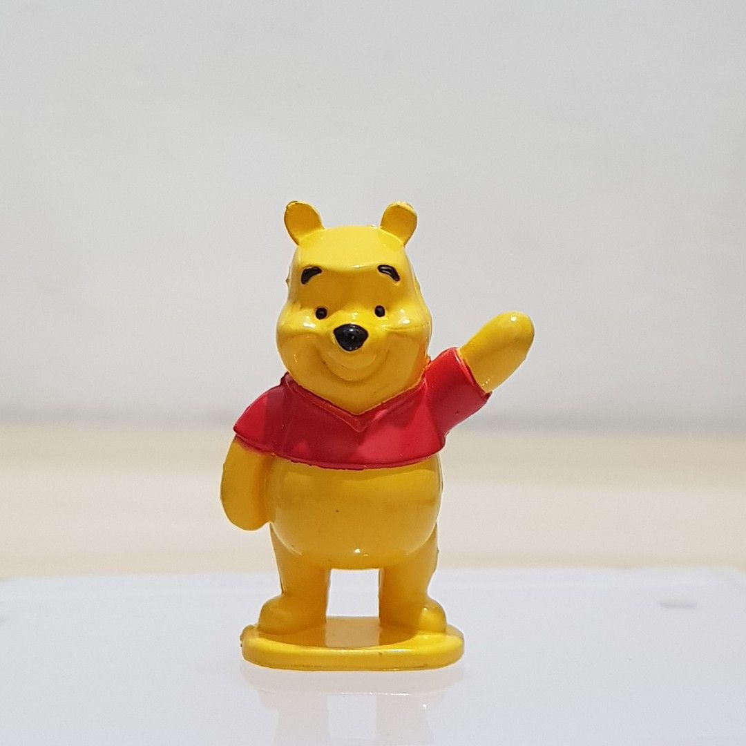 Winnie The Pooh Waving Mini Statue on Carousell