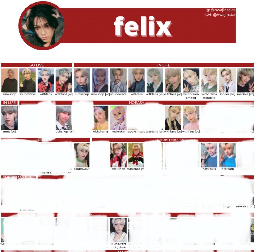 WTB FELIX STRAYKIDS SKZ POB PC STRAY KIDS, Hobbies & Toys, Collectibles ...