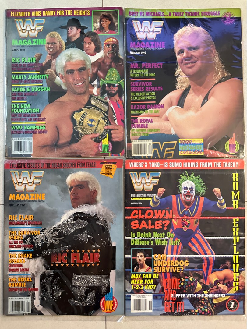 WWE Magazine bundle, Hobbies & Toys, Books & Magazines, Magazines on ...