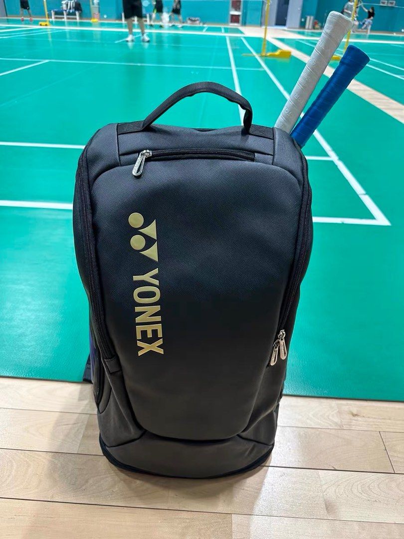 Yonex Badminton backpack（BA12MLTDEX）Tokyo limit/Black Gold/Free Yonex ...