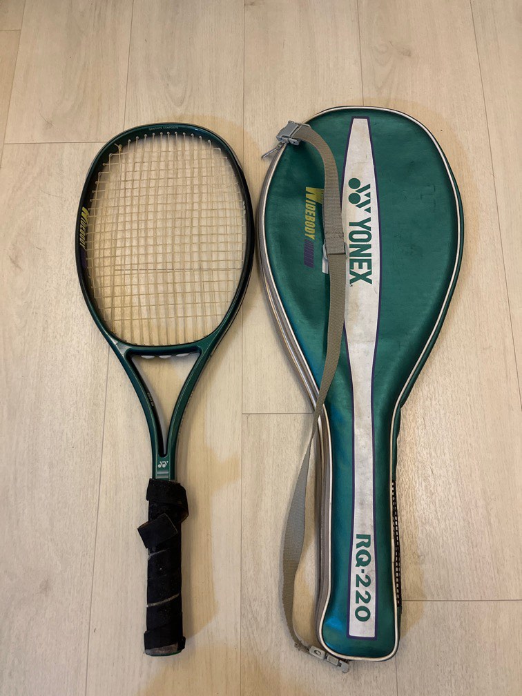 YONEX Tennis Racket RQ220 SP, Sports Equipment, Sports & Games, Racket ...