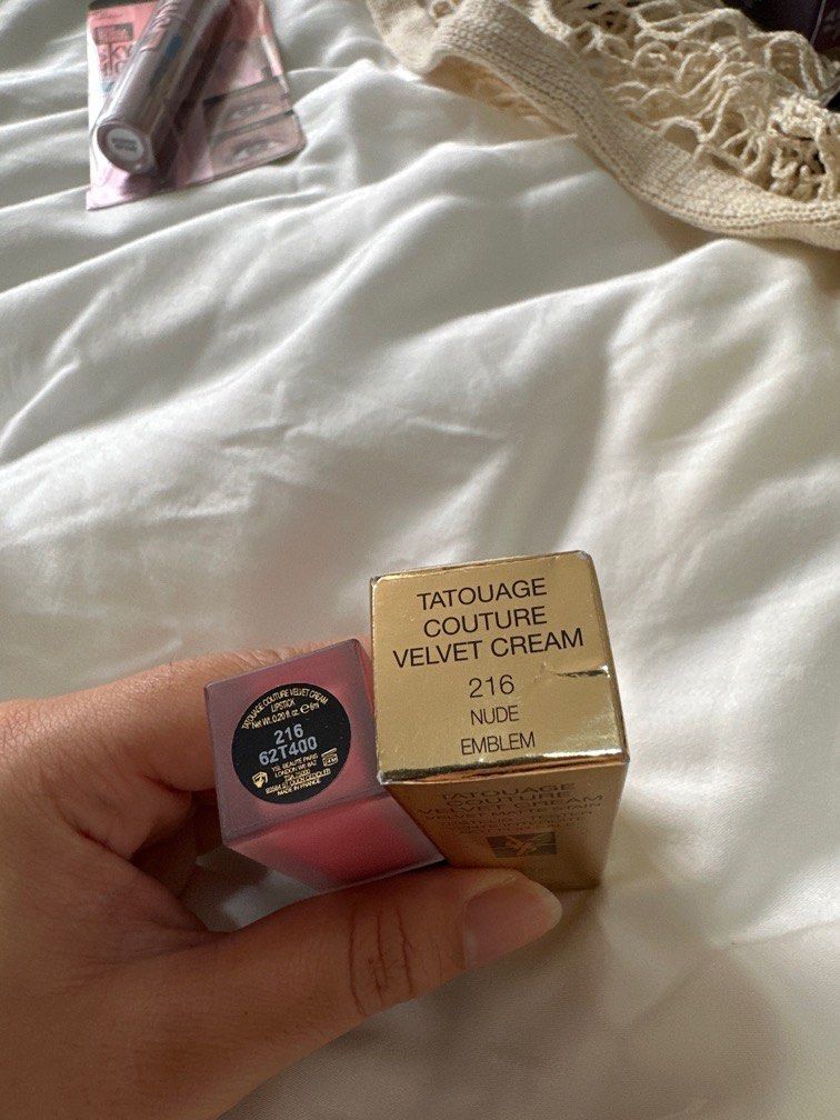YSL Lipstick / Velvet Cream / Velvet Matte Stain, Beauty & Personal ...
