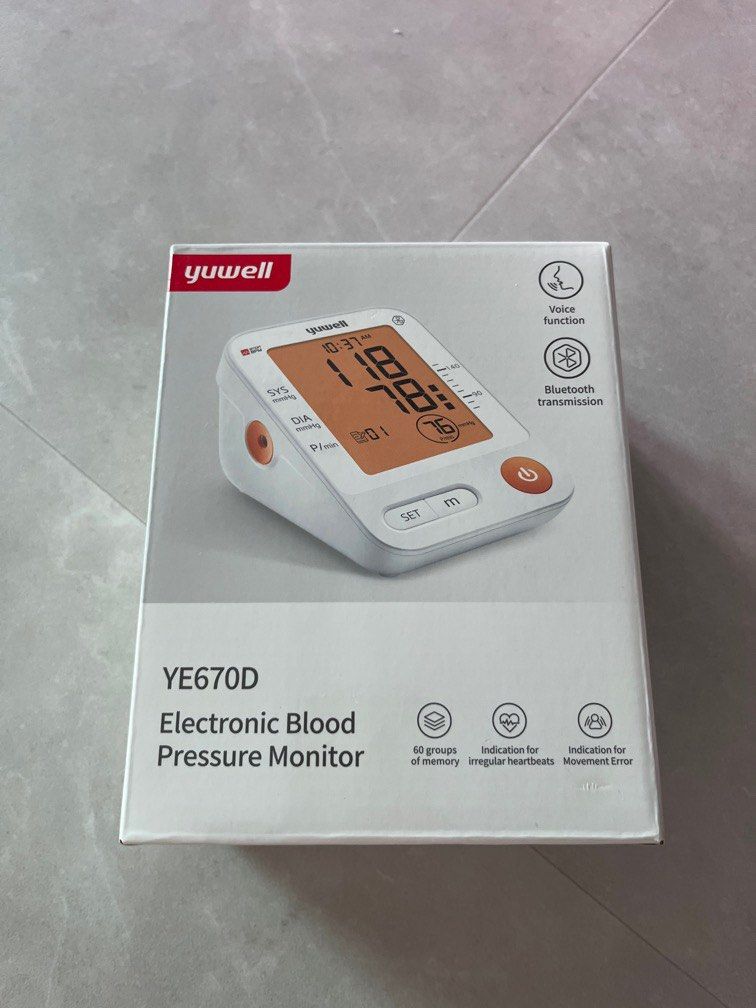 Yuwell YE670D electronic blood monitor pressure monitor, Health ...