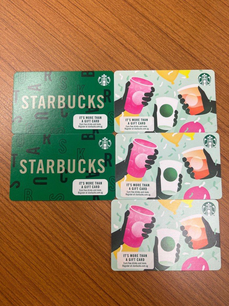 $10 Starbucks Gift Card, Tickets & Vouchers, Store Credits on Carousell