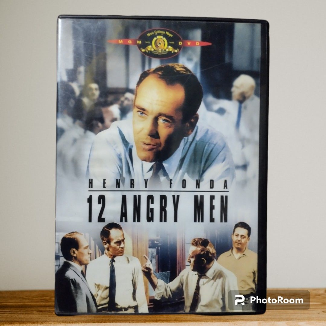 12 Angry Men DVD - MGM Edition Henry Fonda (Region 3), Hobbies & Toys ...
