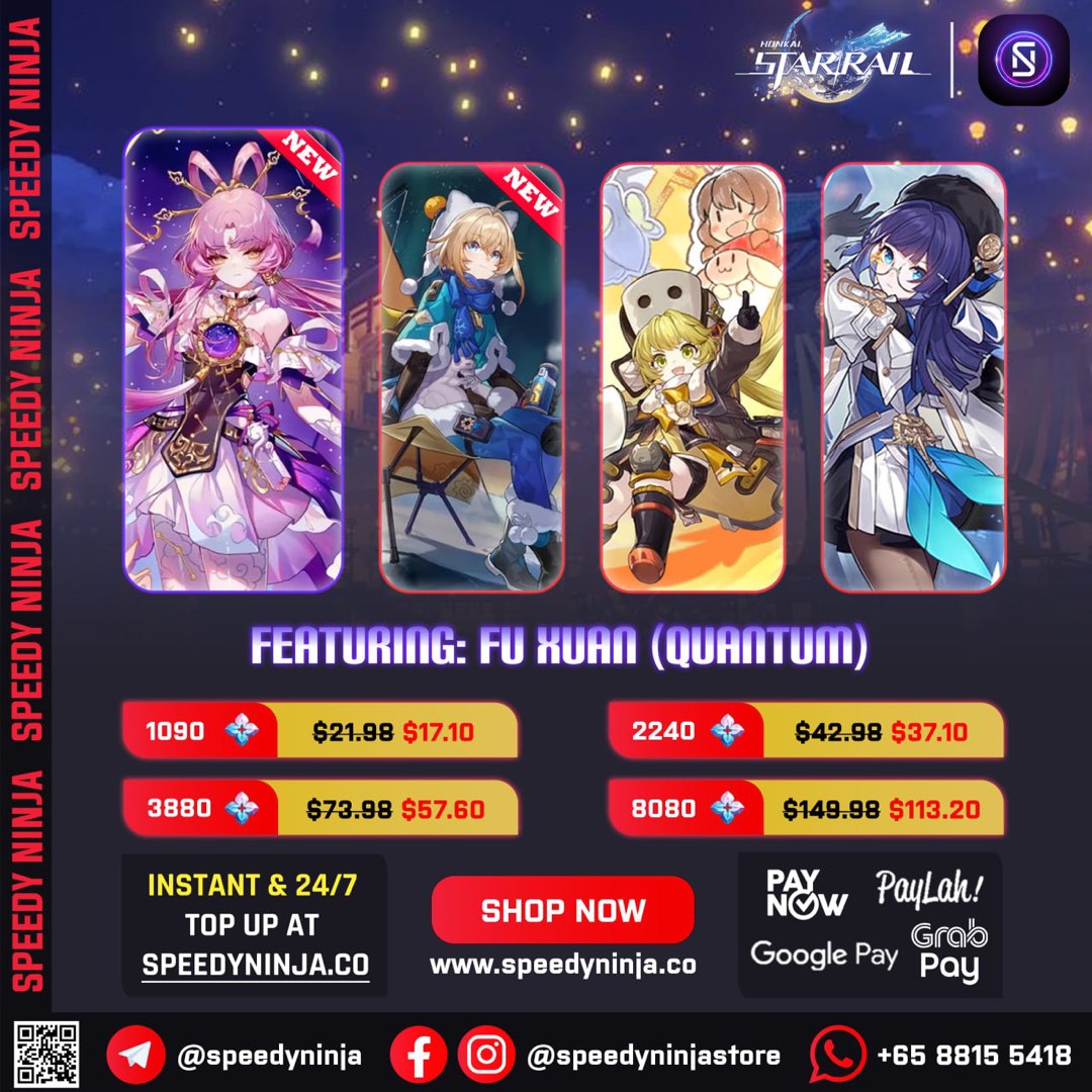 1.3 Phase 2: Ft. Fu Xuan (Combat Type: Quantum) | Honkai: Star Rail ...