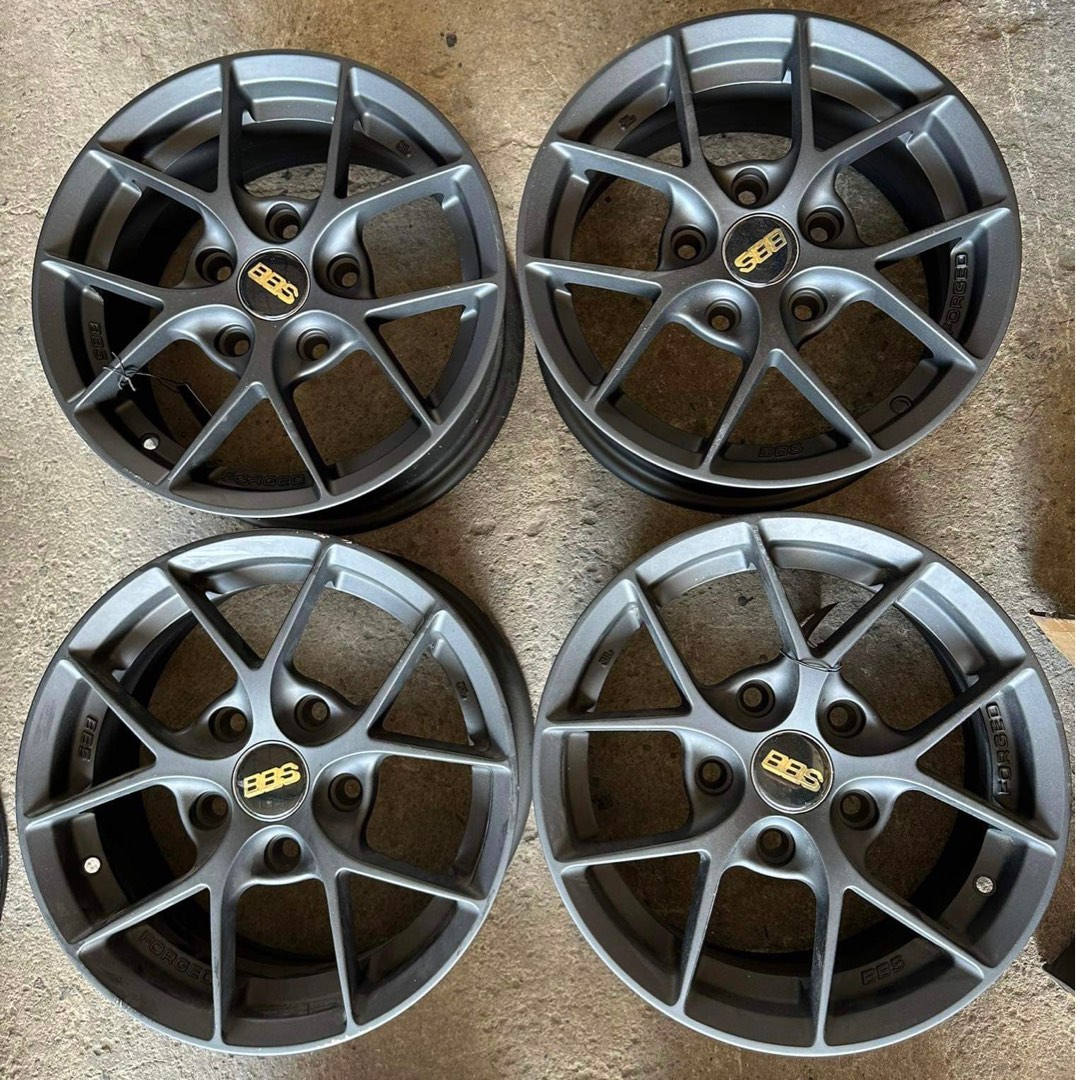14” BBS Design code A015 Mags 5Holes pcd 114 Brandnew, Car Parts ...