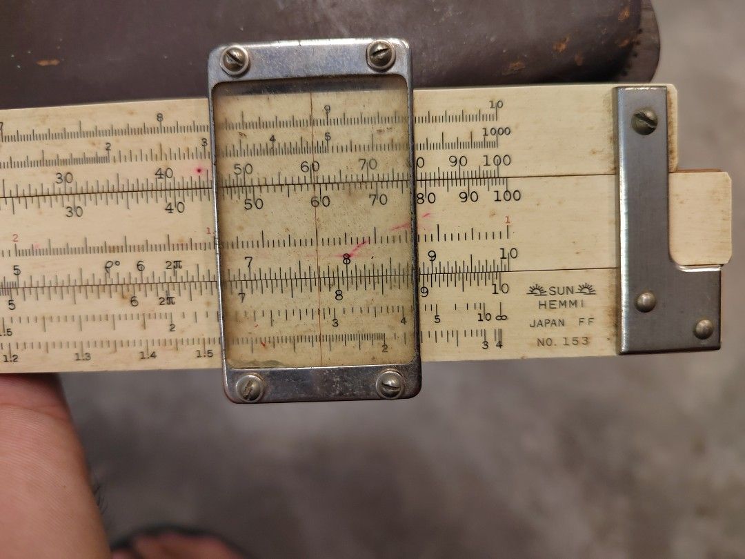 1930s sun hemmi slide rule, Hobbies & Toys, Collectibles & Memorabilia ...