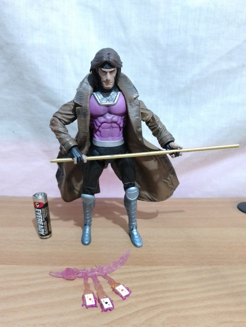2011 Marvel Diamond Select X-Men Gambit Longhair variant with ...